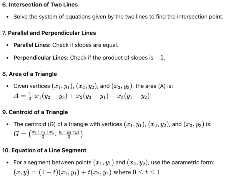 Analytical Geometry Grade 12 pdf Notes Collection - distinctionpass.com